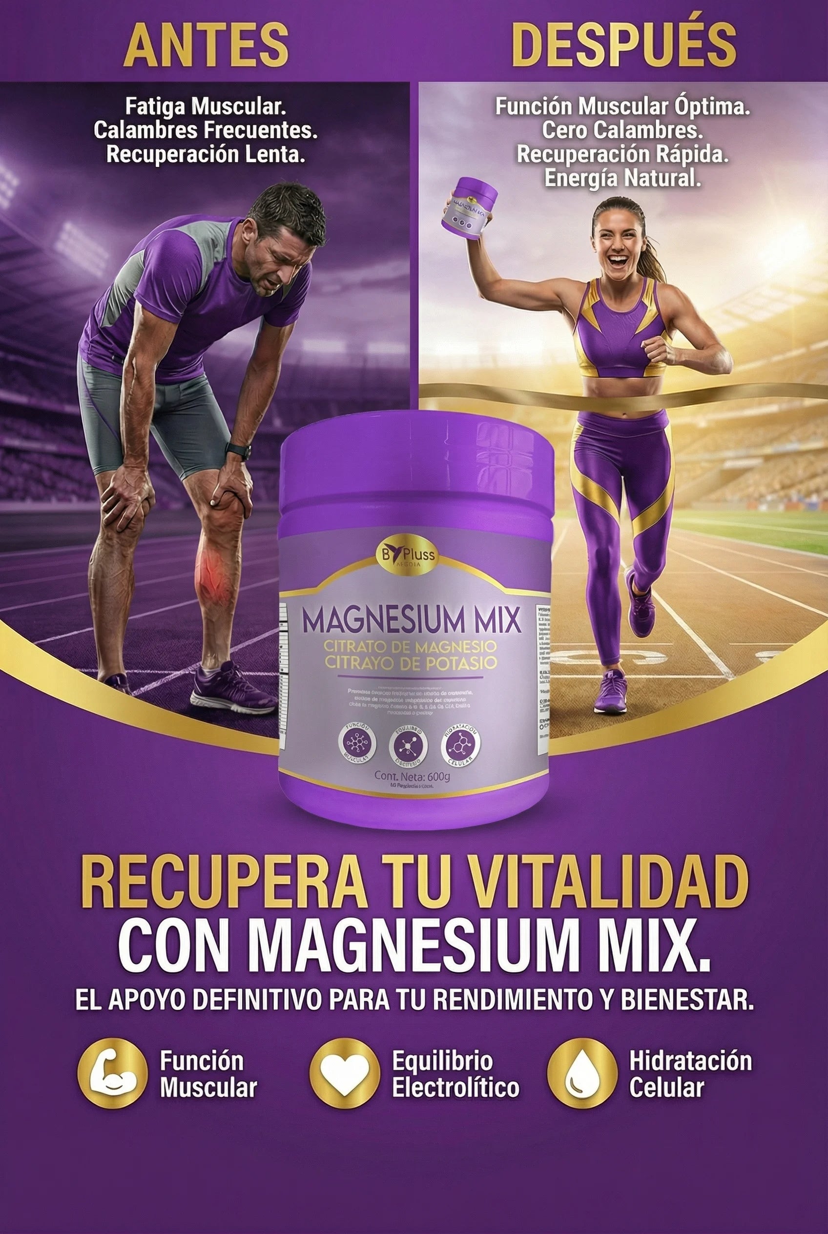 Magnesium Mix 600gr – BY PLUSS